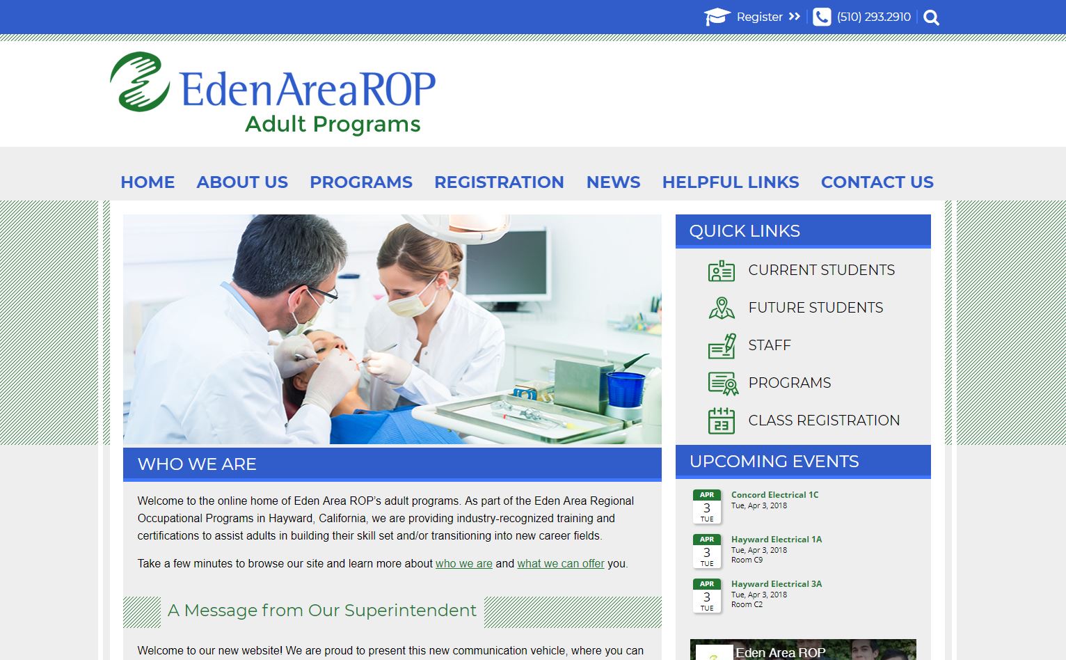 The best California school websites with website management included.